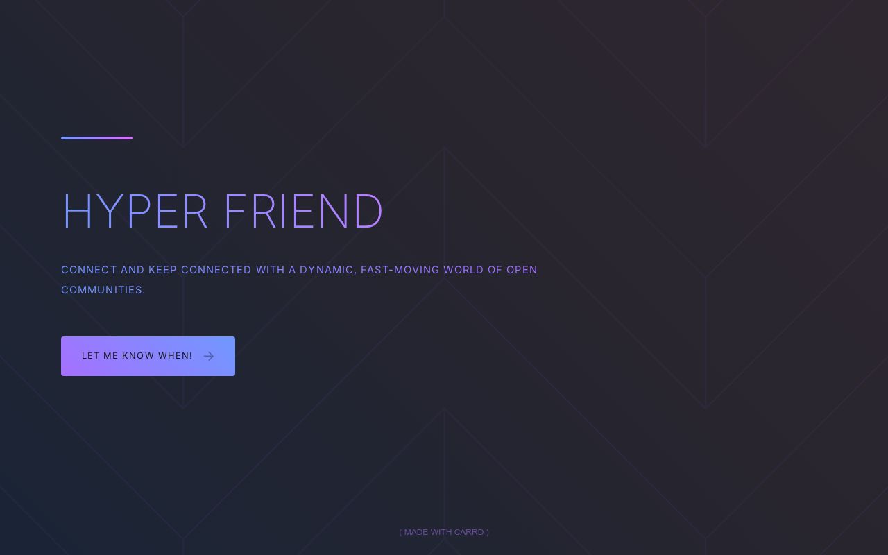 hyperfriend